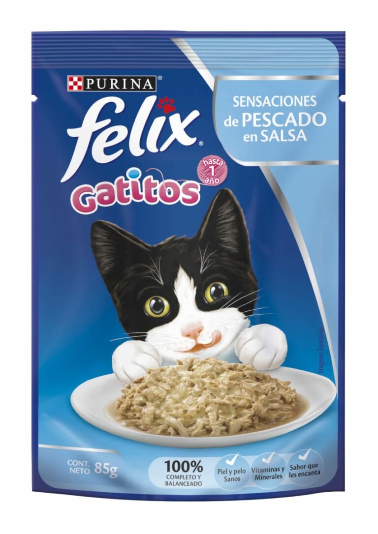 Felix Sensacione Gatitos Pescado en Salsa 85 Gr - Garuka
